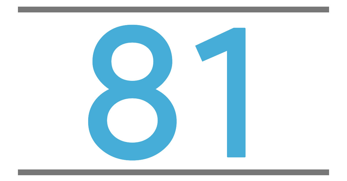 Signification Nombre 81 Interpr tation Message Des Anges Gardiens 